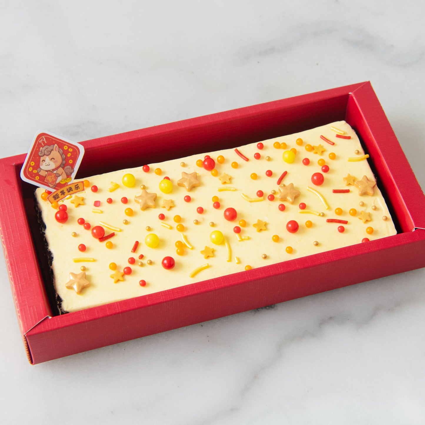 Happy New Year! | Tangy Yuzu Petite Brownie | $12.80 Nett only