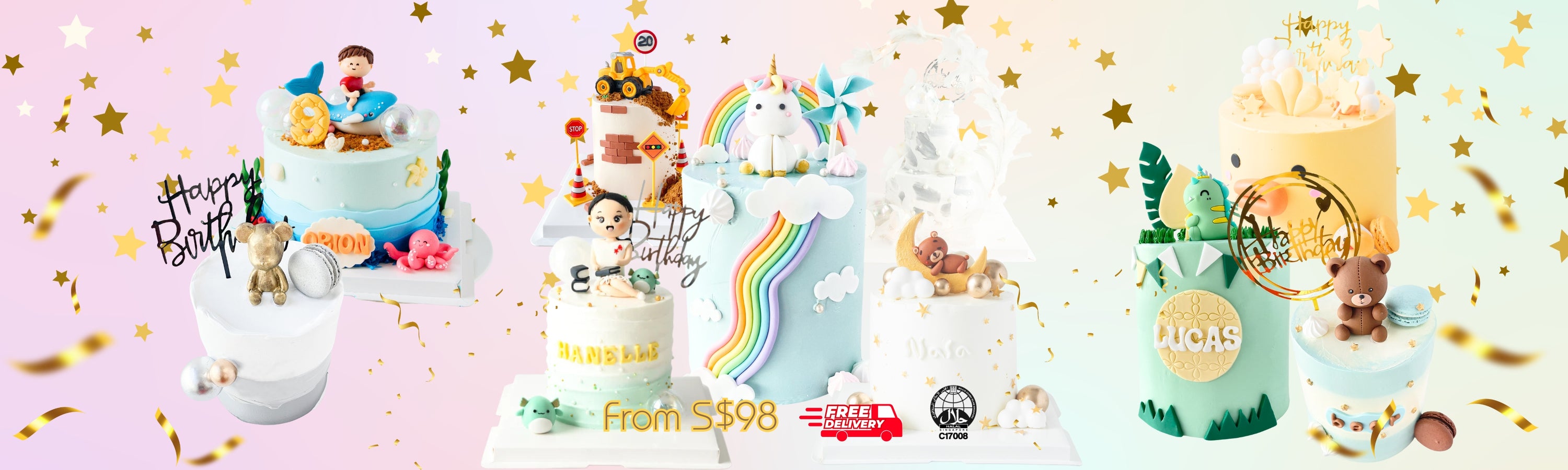 Custom Cakes in Singapore | Customized Cake Designs