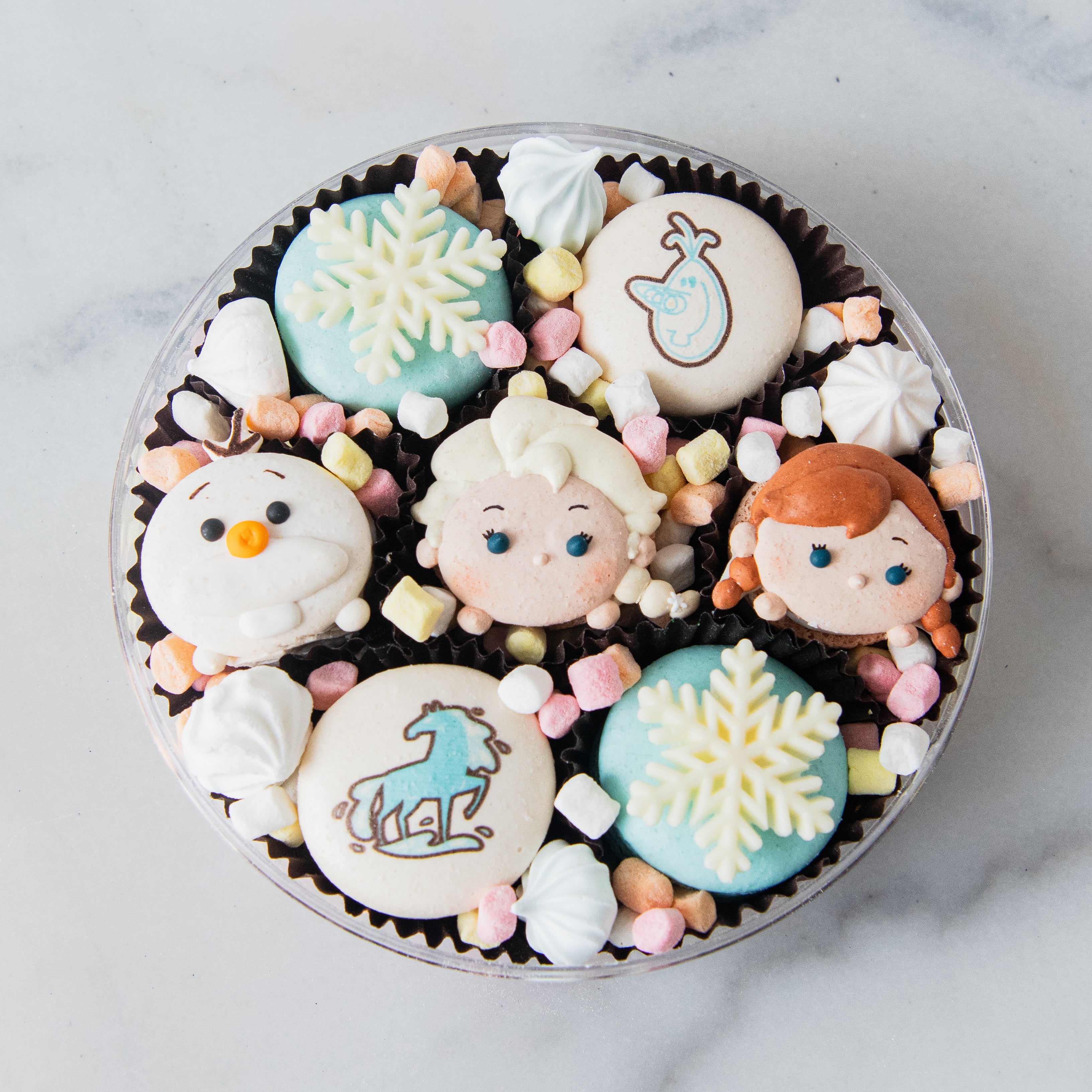 NEW YEAR 1.1 SALES! | Disney Frozen 7pcs Treasure Macaron Set | $35.80