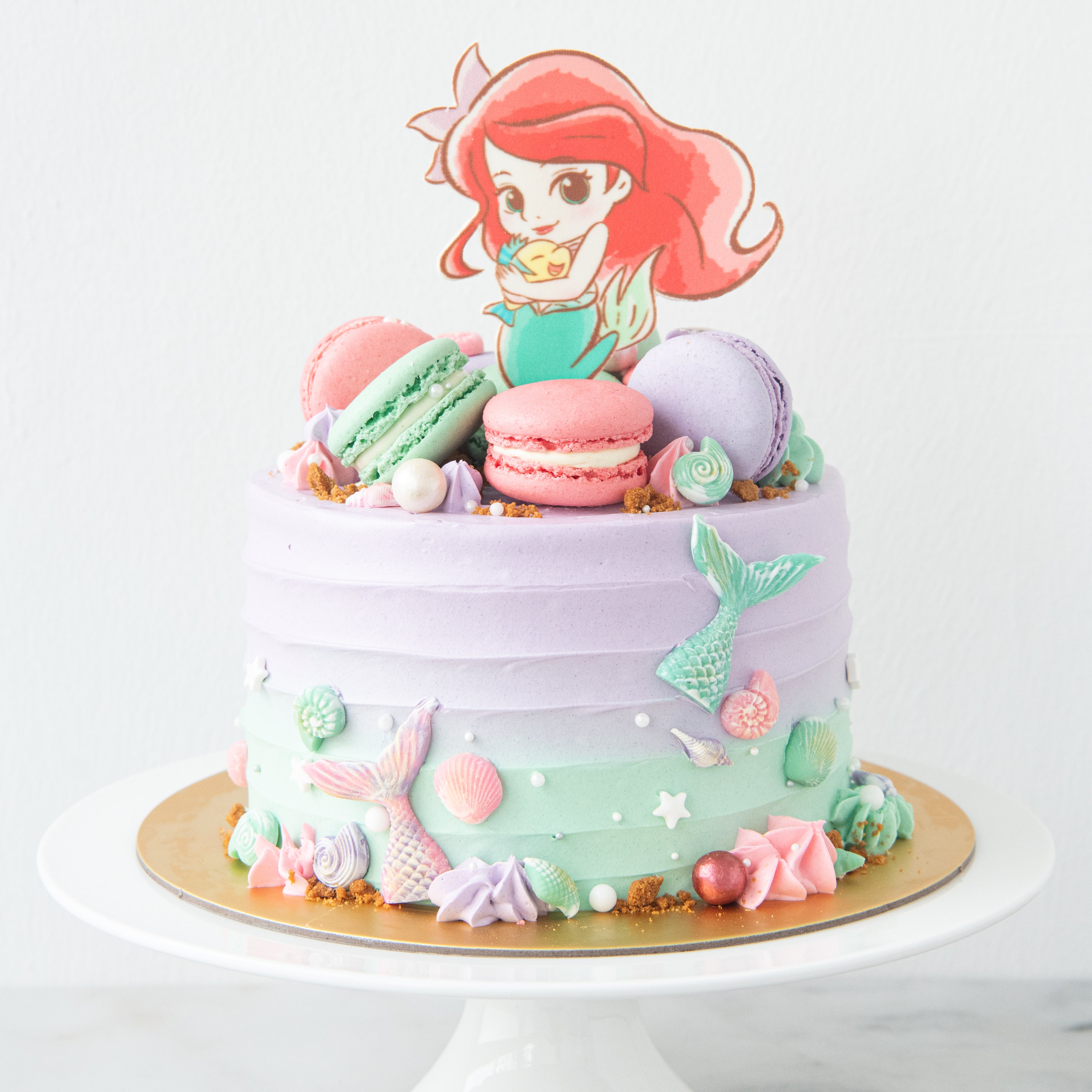 Disney Princess Ariel Cake 6'' | $158 Nett