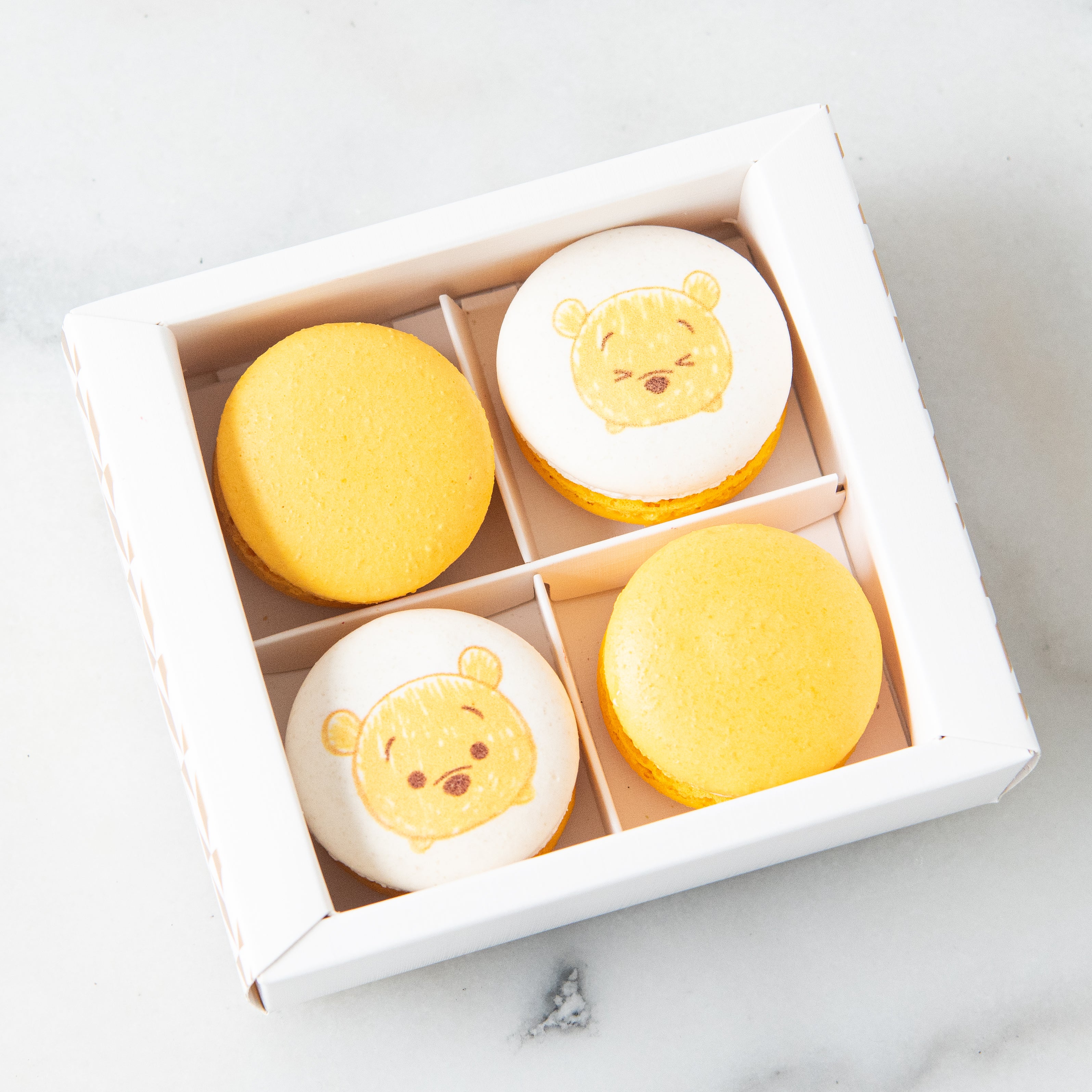 Disney Winnie The Pooh 4pcs Printed Macaron Set | $9.80 Nett