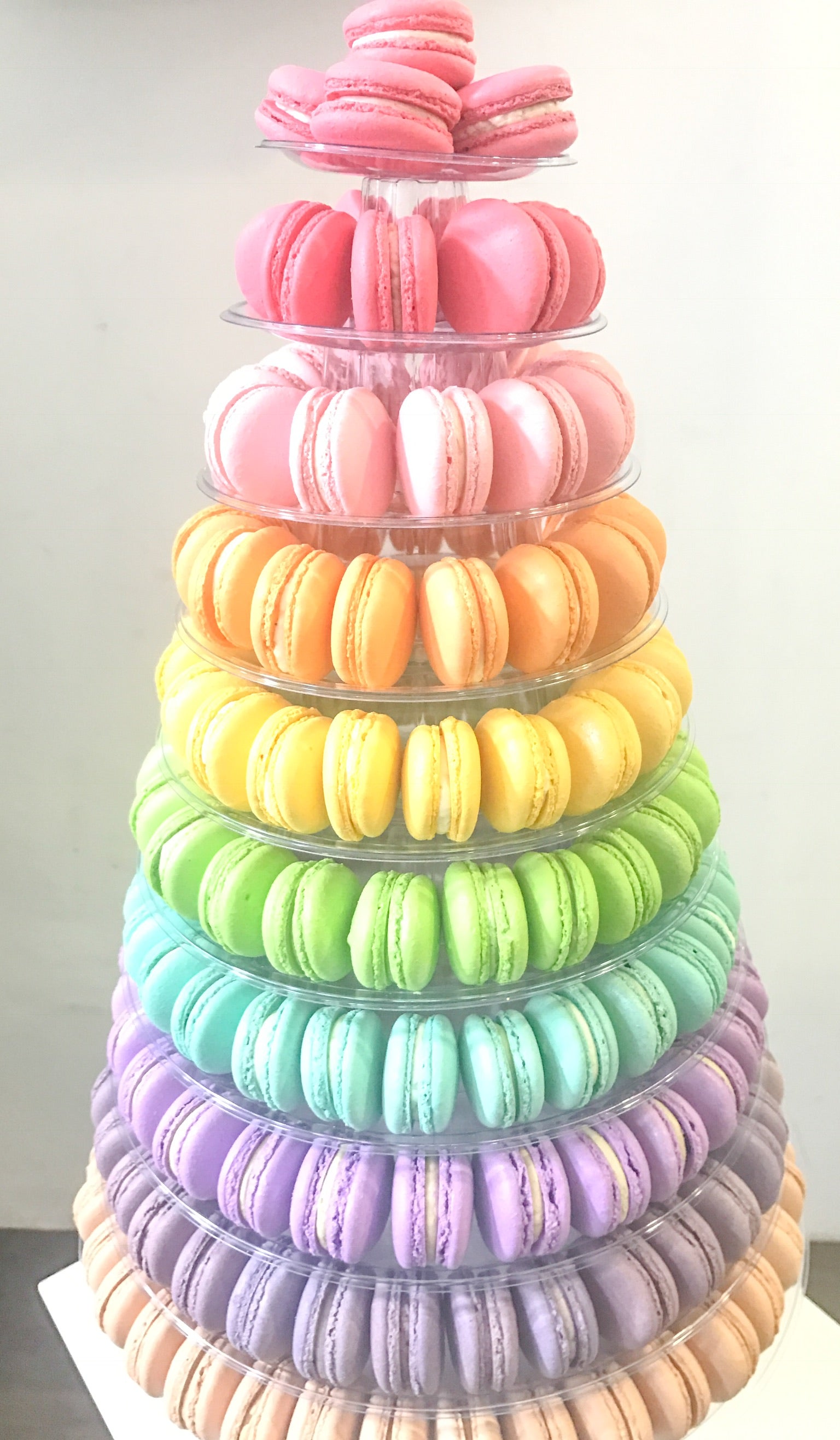10-Tier Grand Macaron Tower | Includes Free Tower | Grand Luxury Displ