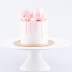 Lychee Rose Cake Petite | Including 3 pcs Macarons | $35.80 nett